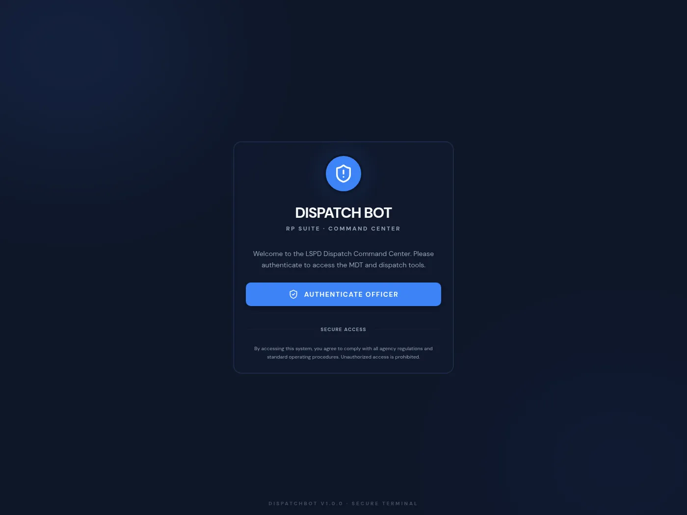 DispatchBot RP Suite