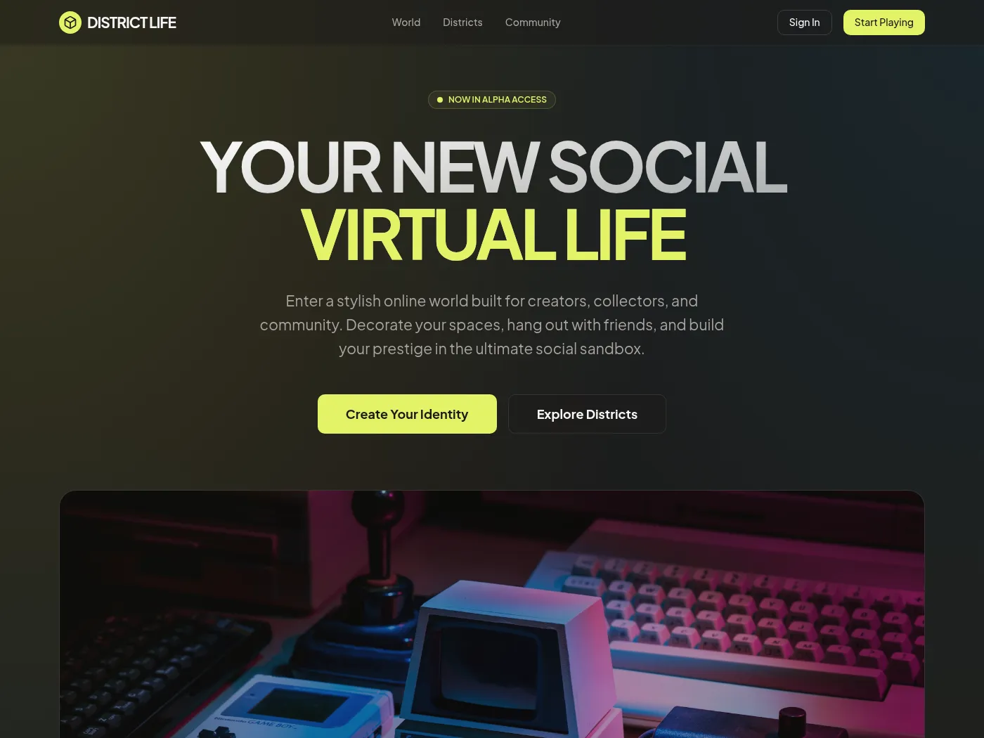 District Life Web Portal