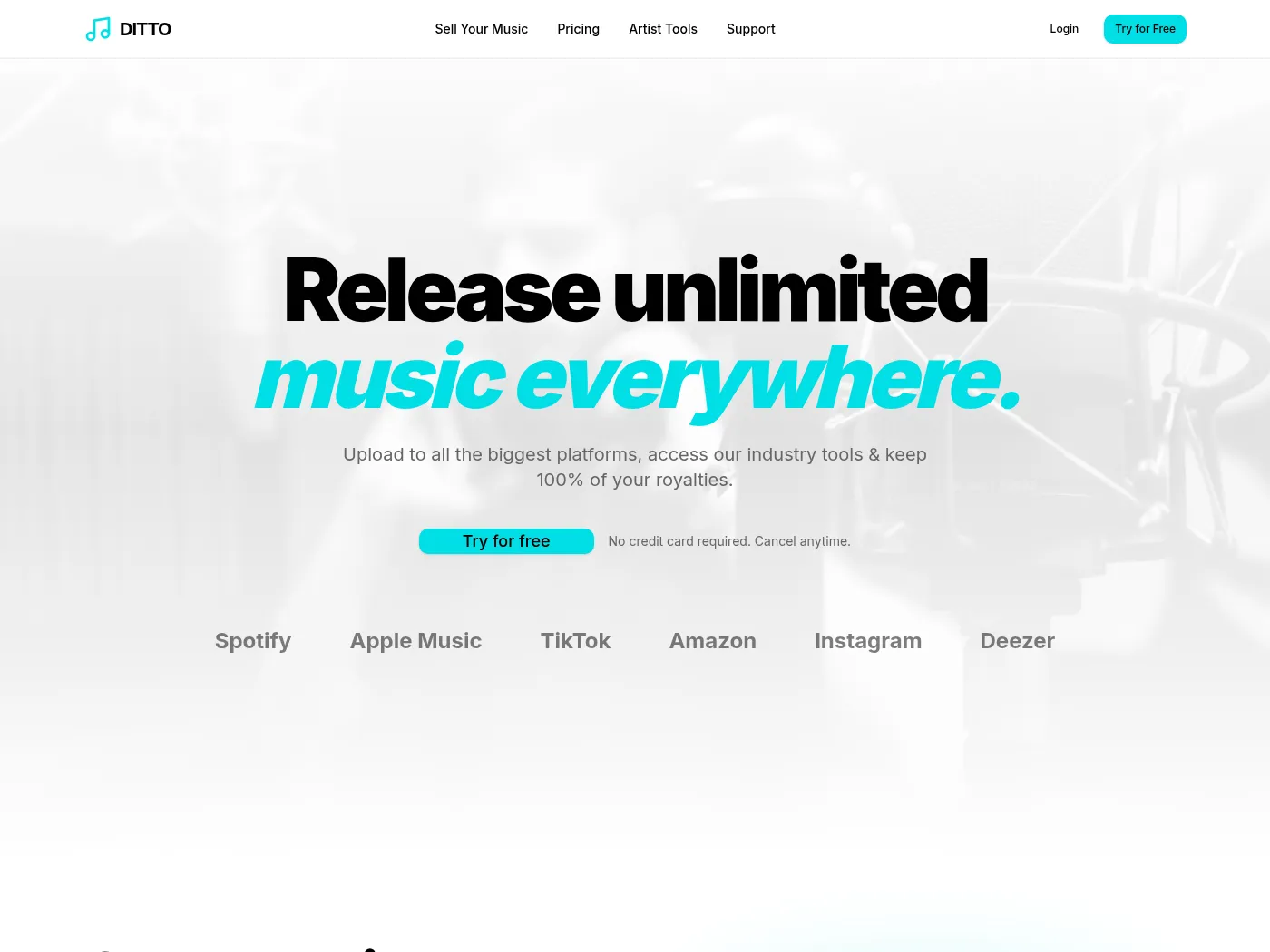 Ditto Music Clone