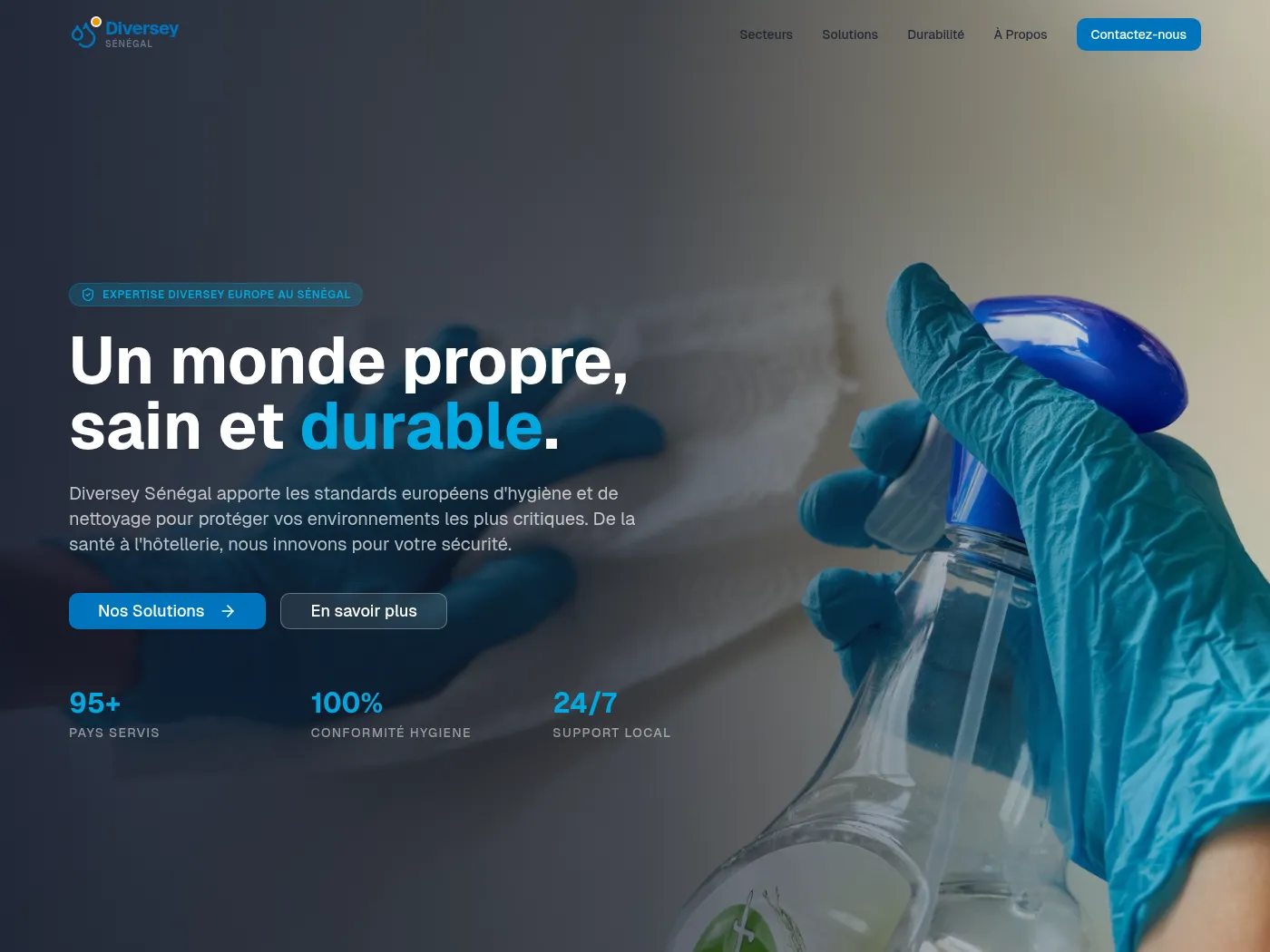 Diversey Sénégal Web