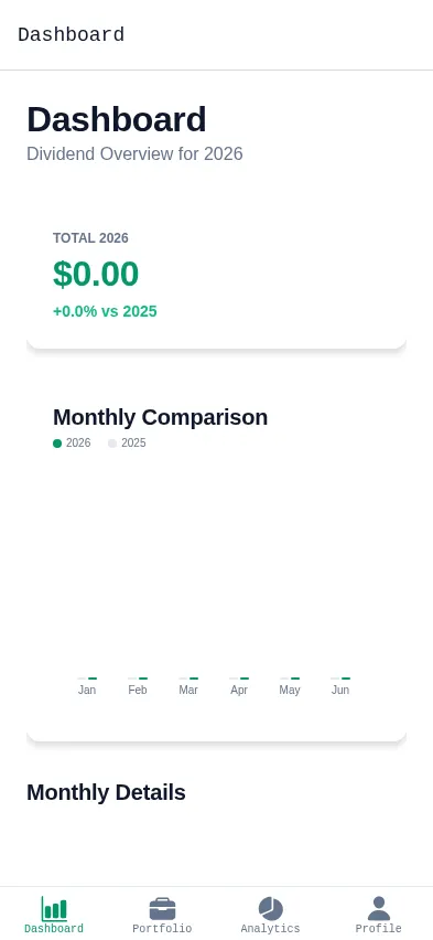Dividend Insight App