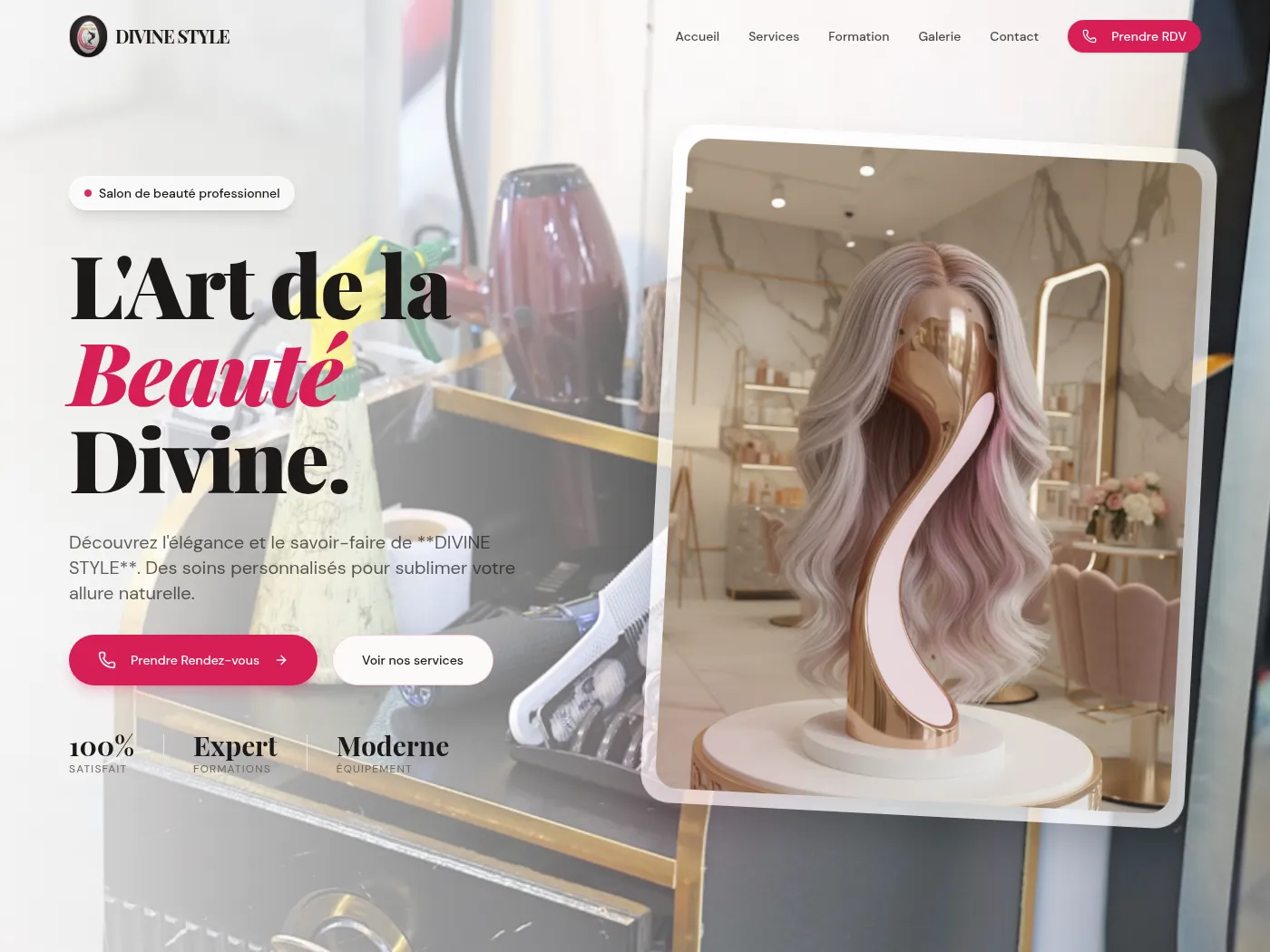 Divine Style Beauty Web