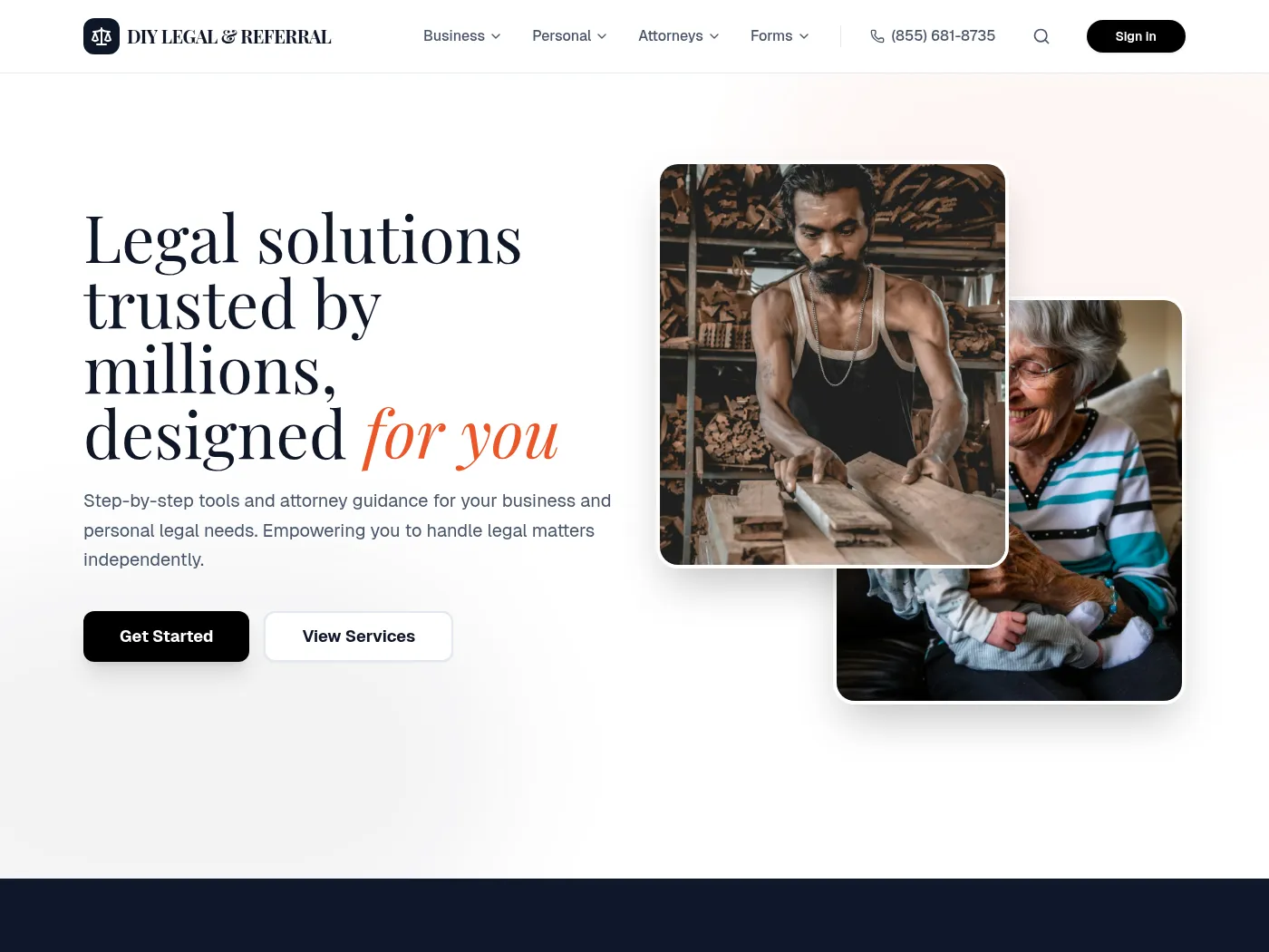 DIY Legal & Referral Hub