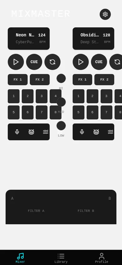 MixMaster DJ App