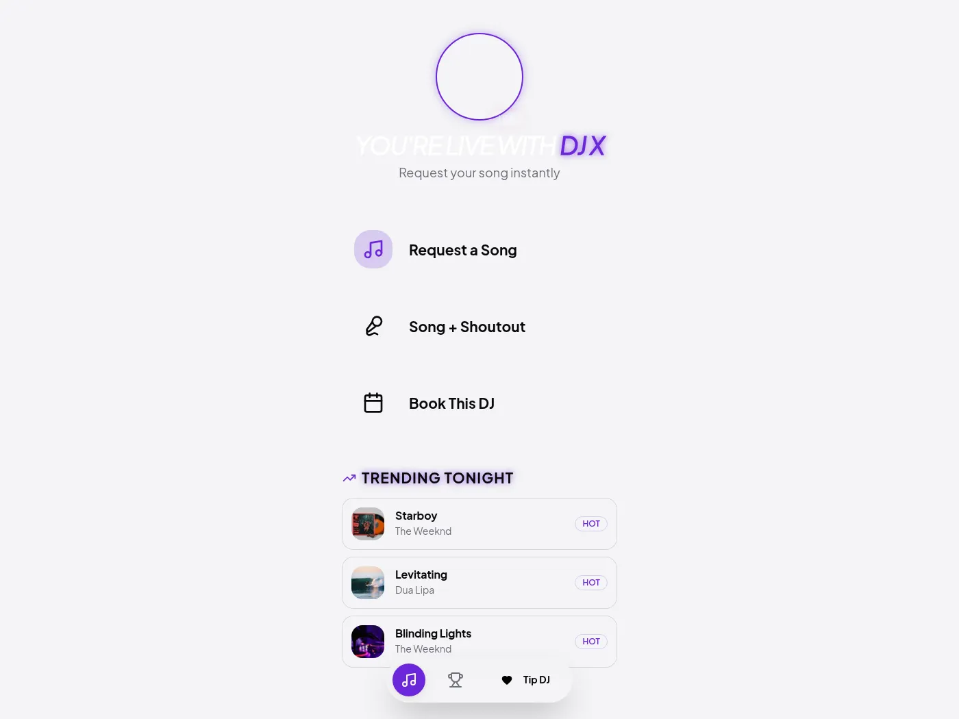 DJ Request Live