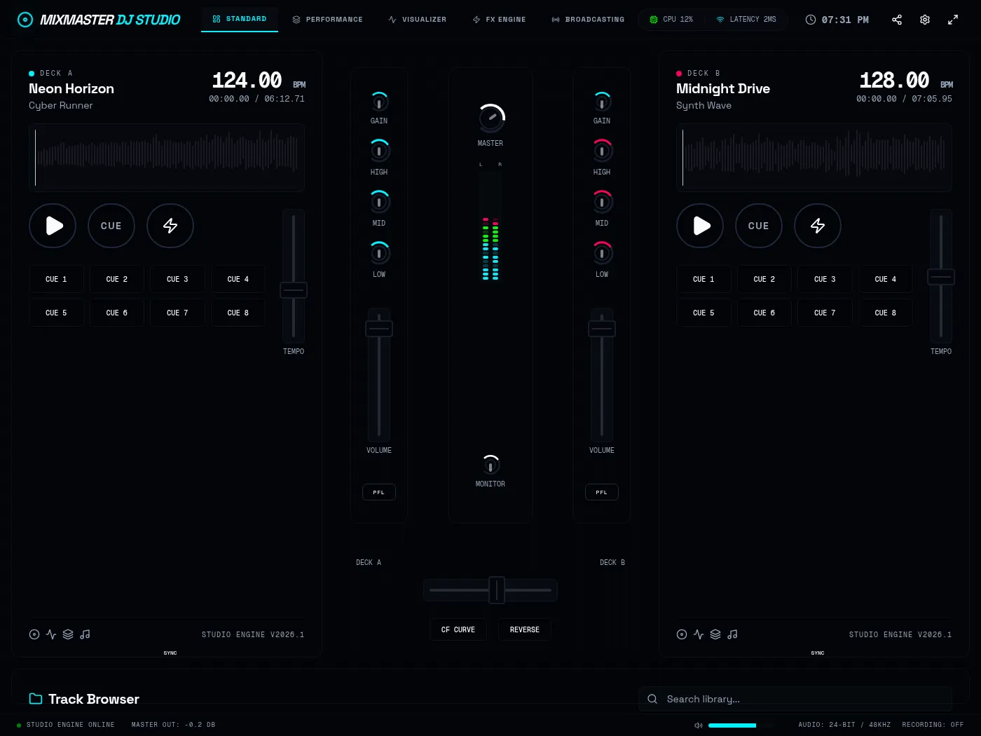 MixMaster DJ Studio