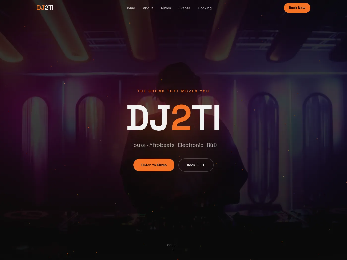 DJ2TI Showcase Site