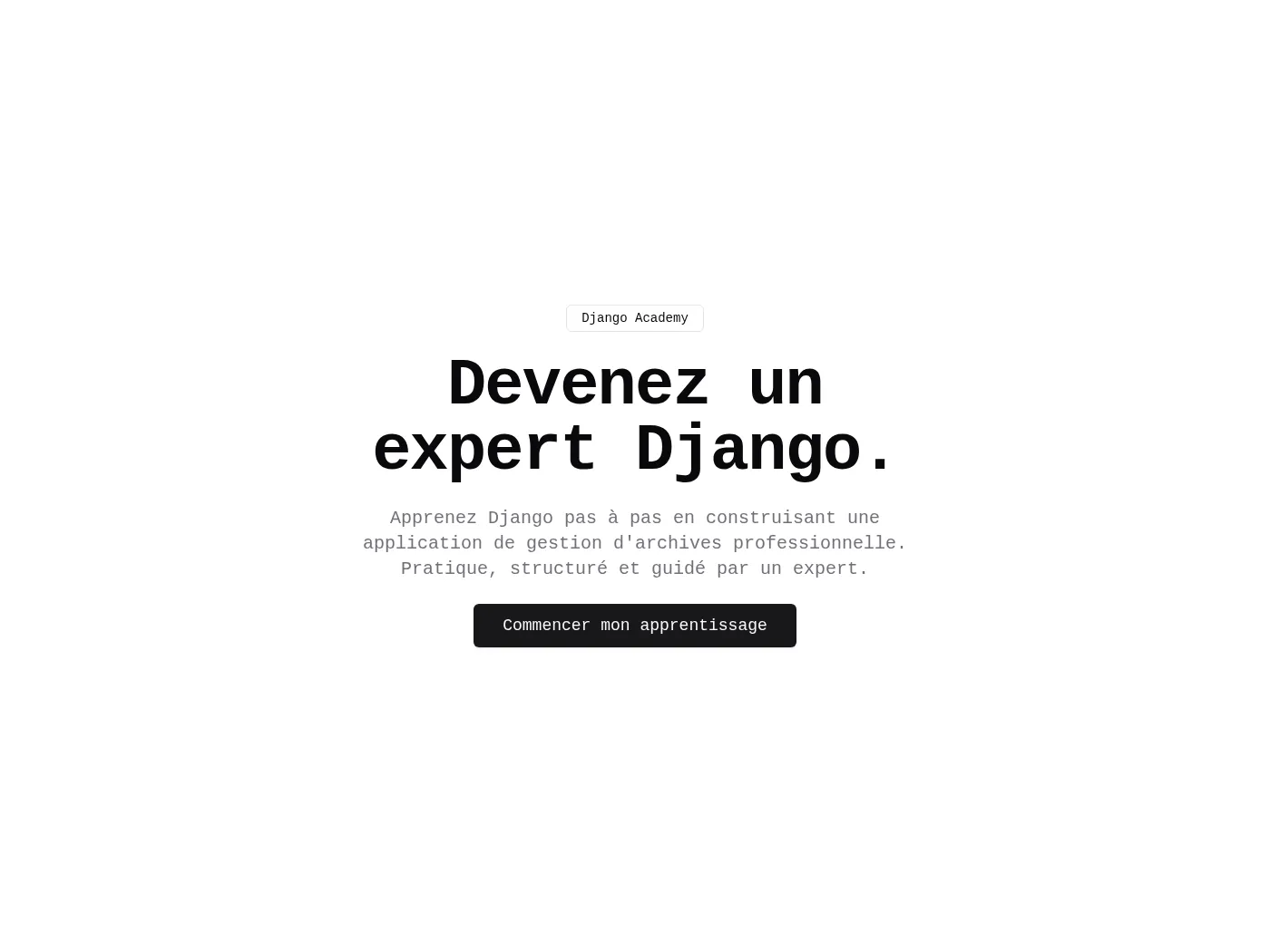 Django Archive Manager