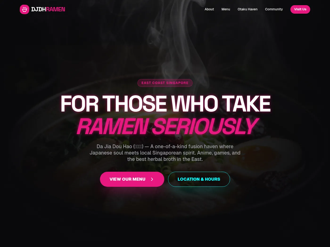 DJDH Ramen Experience
