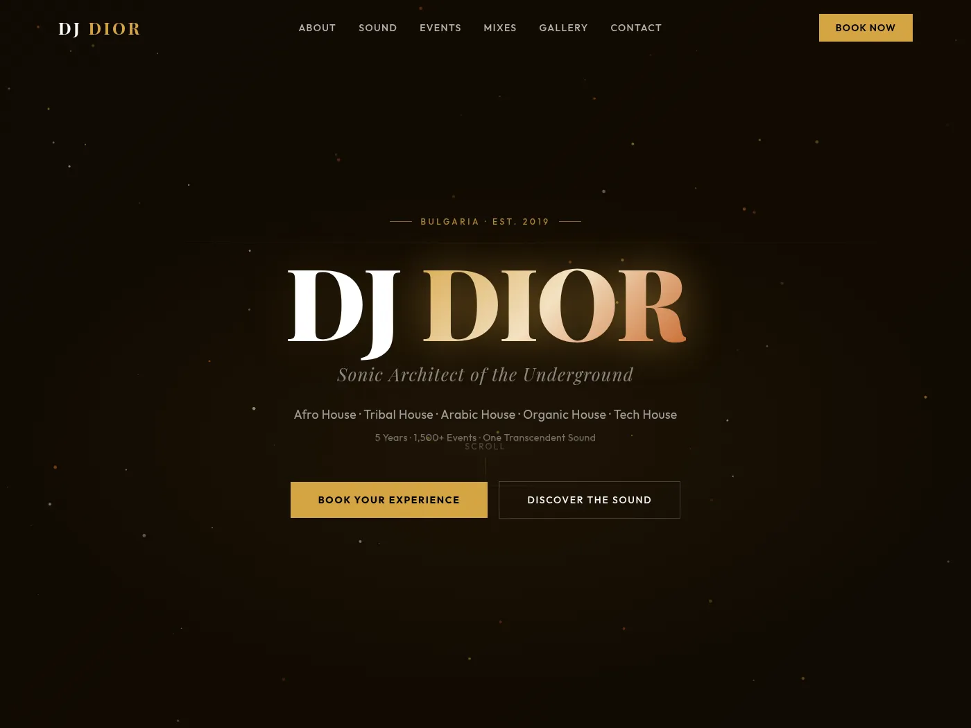 DJ DIOR Portfolio