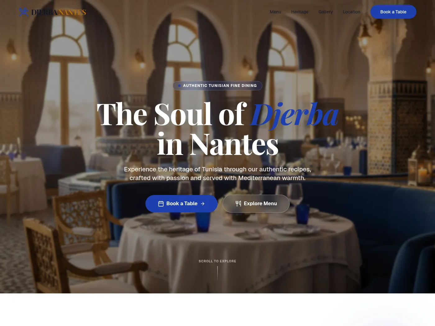 Djerba Restaurant Site