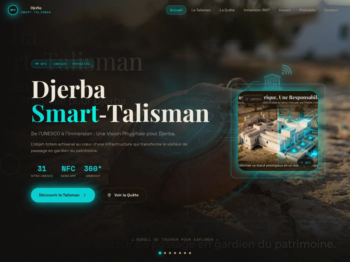 Djerba Talisman Showcase