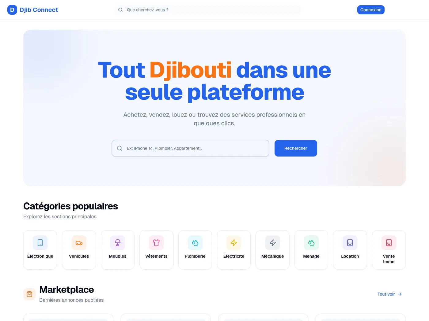 Djib Connect Platform