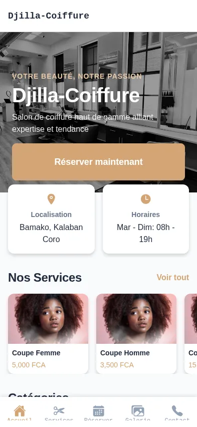 Djilla Coiffure App