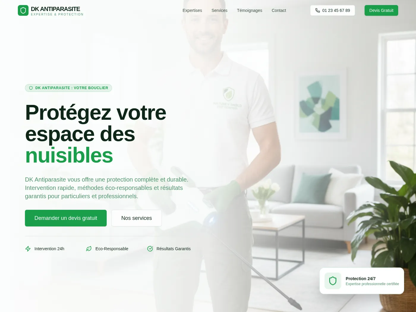 DK Antiparasite Web Portal