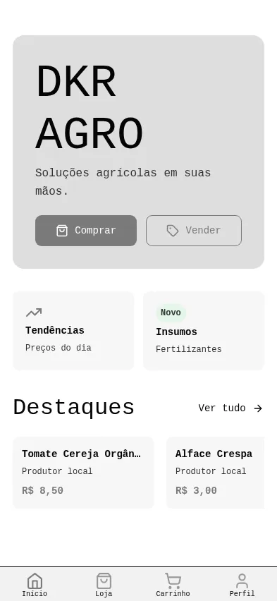 DKR AGRO Marketplace