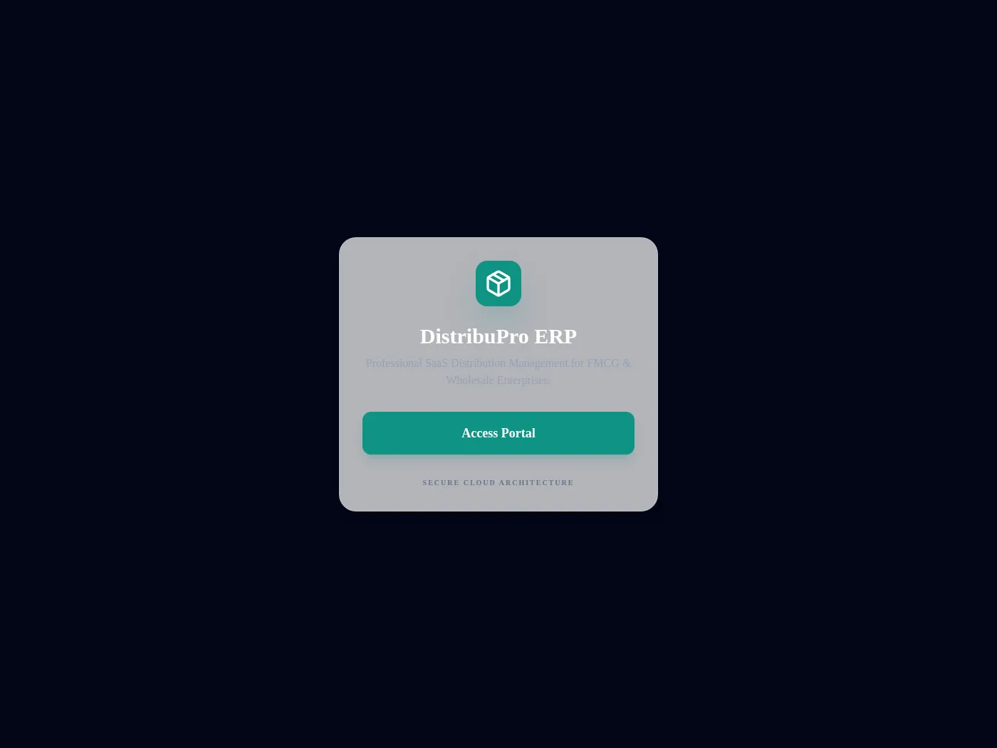 DistribuPro ERP Cloud