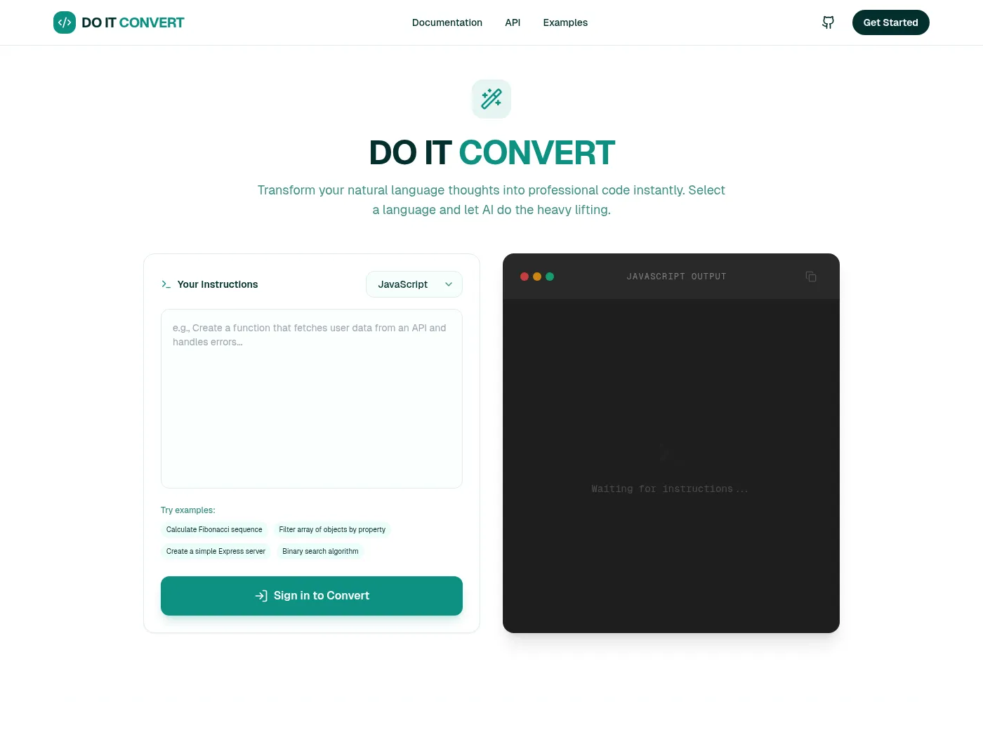 DO IT CONVERT