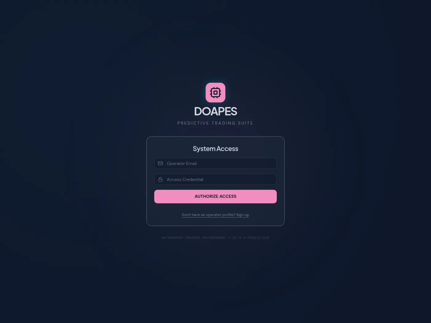 DOAPES Predictive Trading Suite