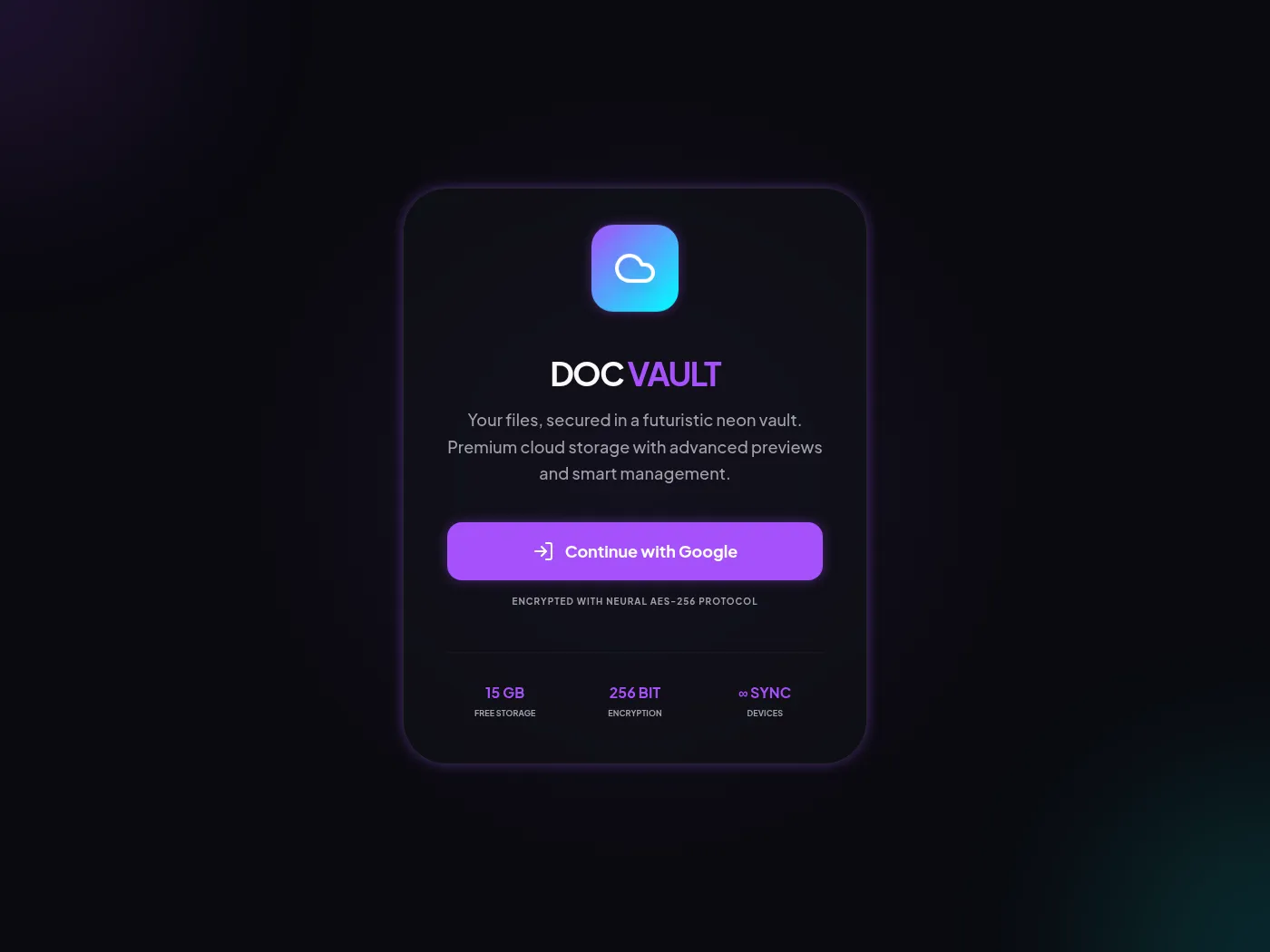 Doc Vault Cloud Drive