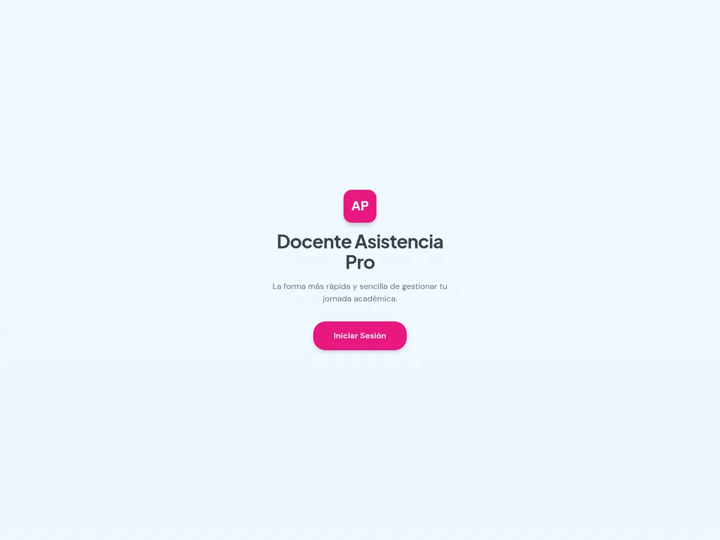 Docente Asistencia Pro