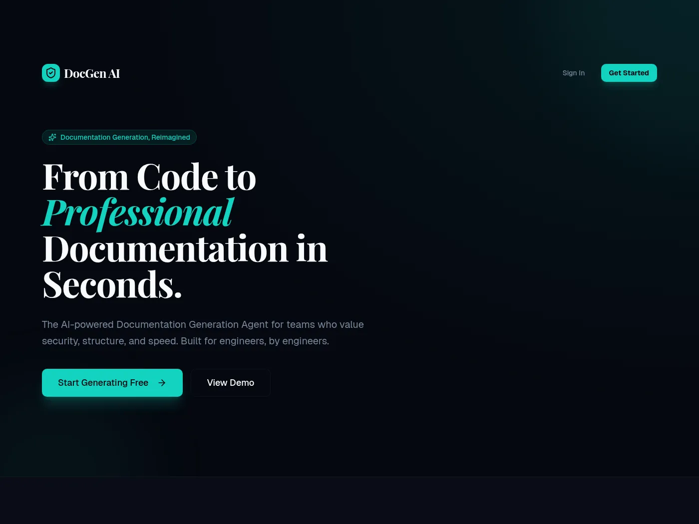 DocGen AI SaaS