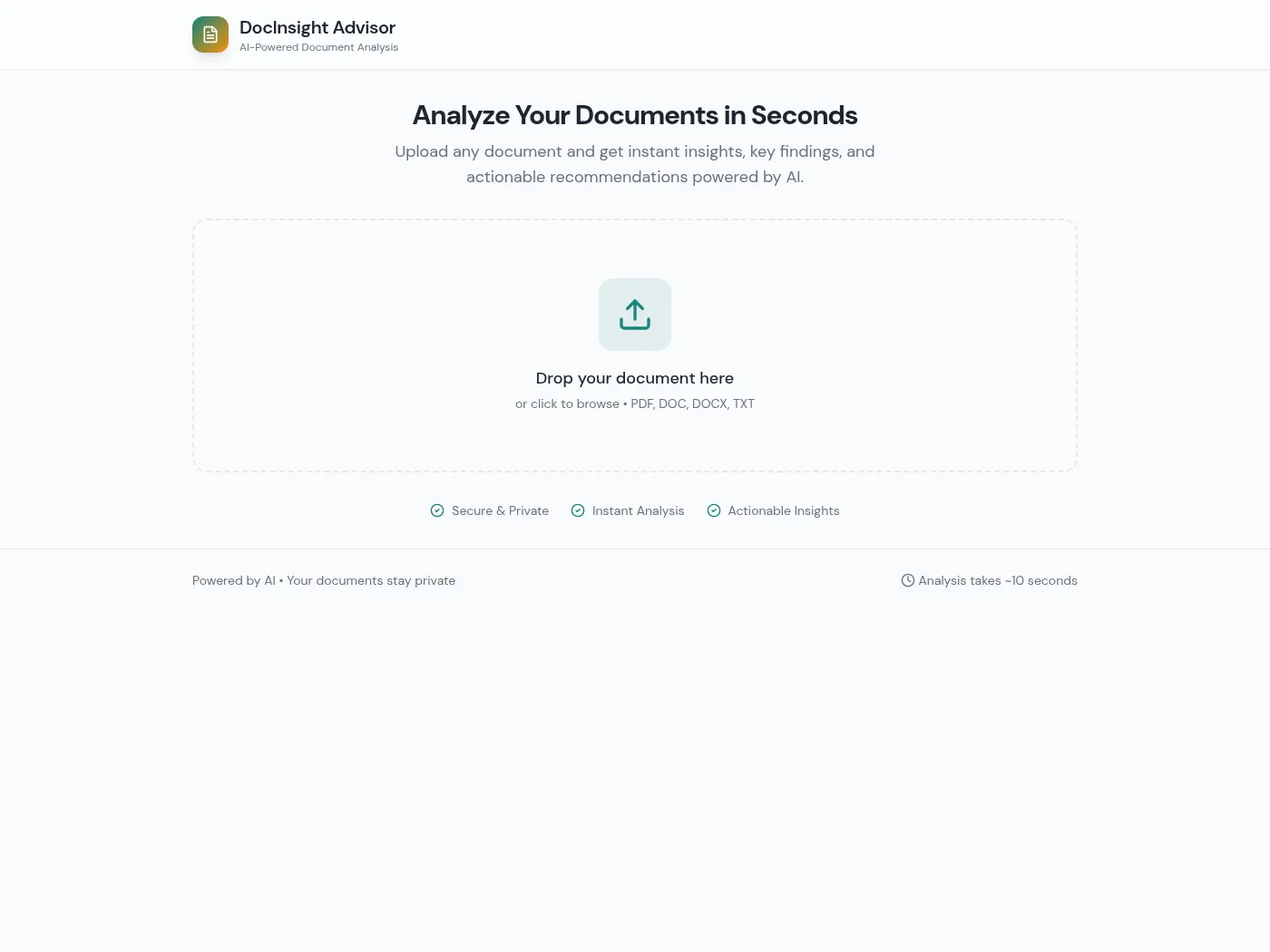 DocInsight Advisor