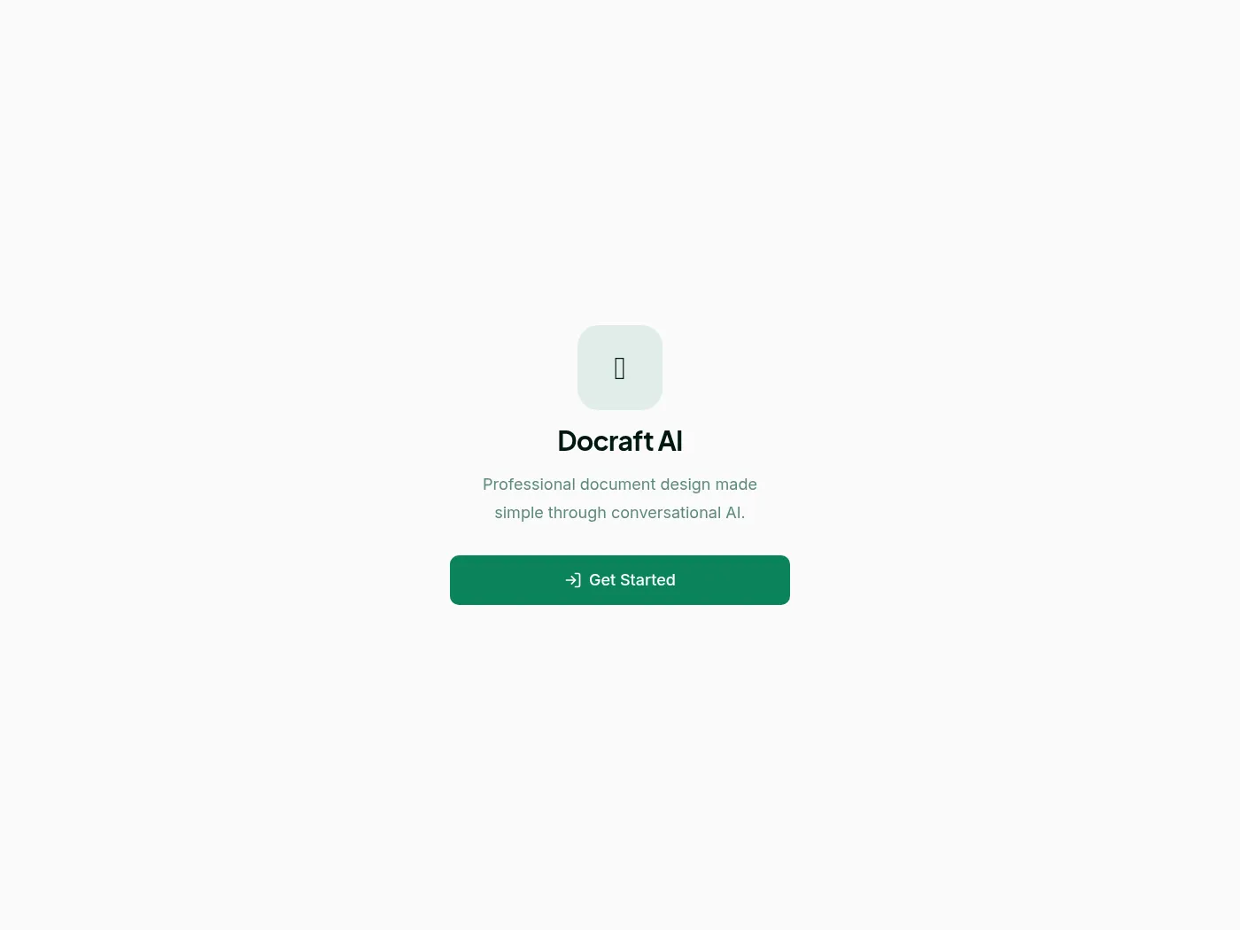 Docraft AI Studio