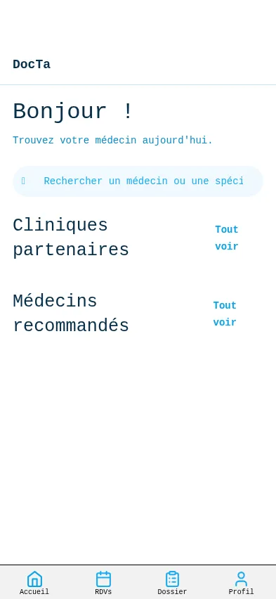 DocTa Clinic Manager