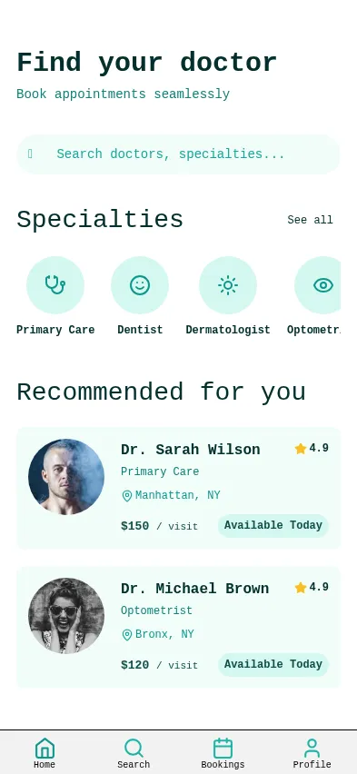 DoctorFinder App