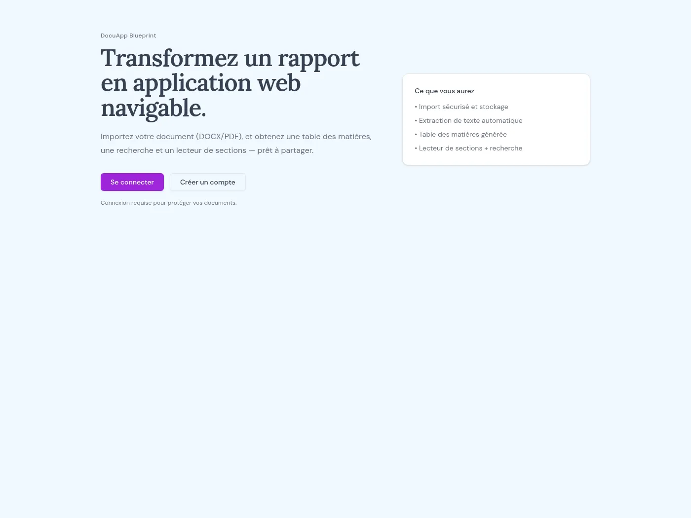 DocuApp Blueprint