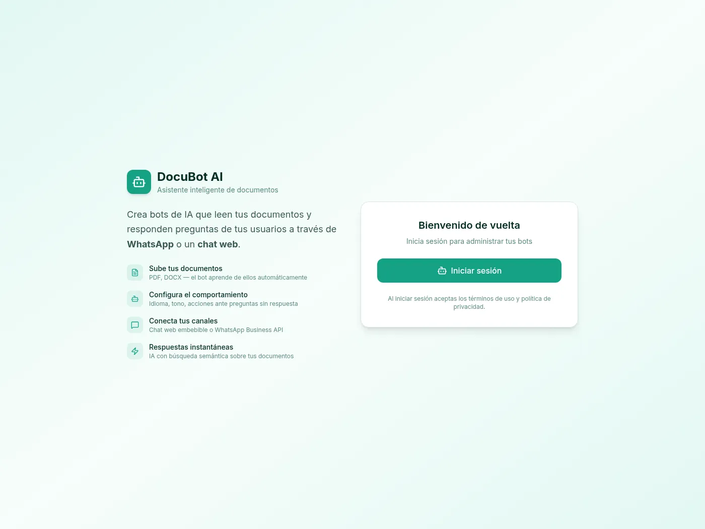 DocuBot AI Assistant