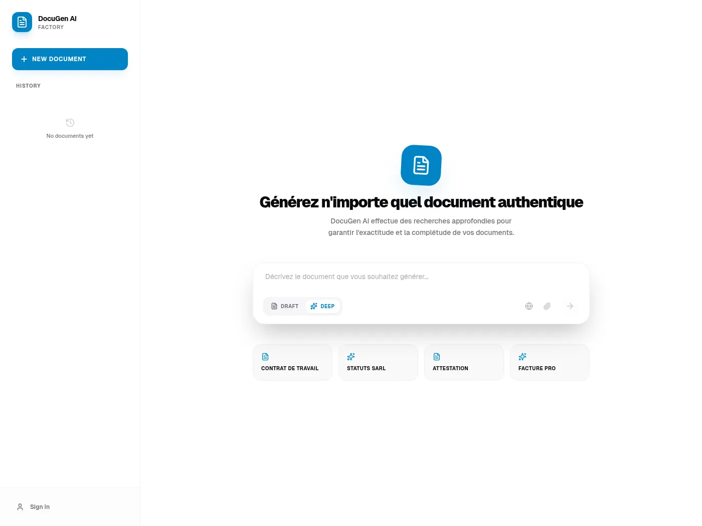 DocuGen AI