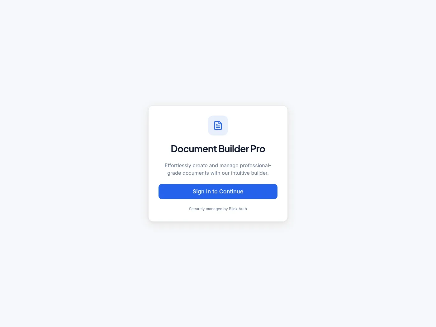 Document Builder Pro
