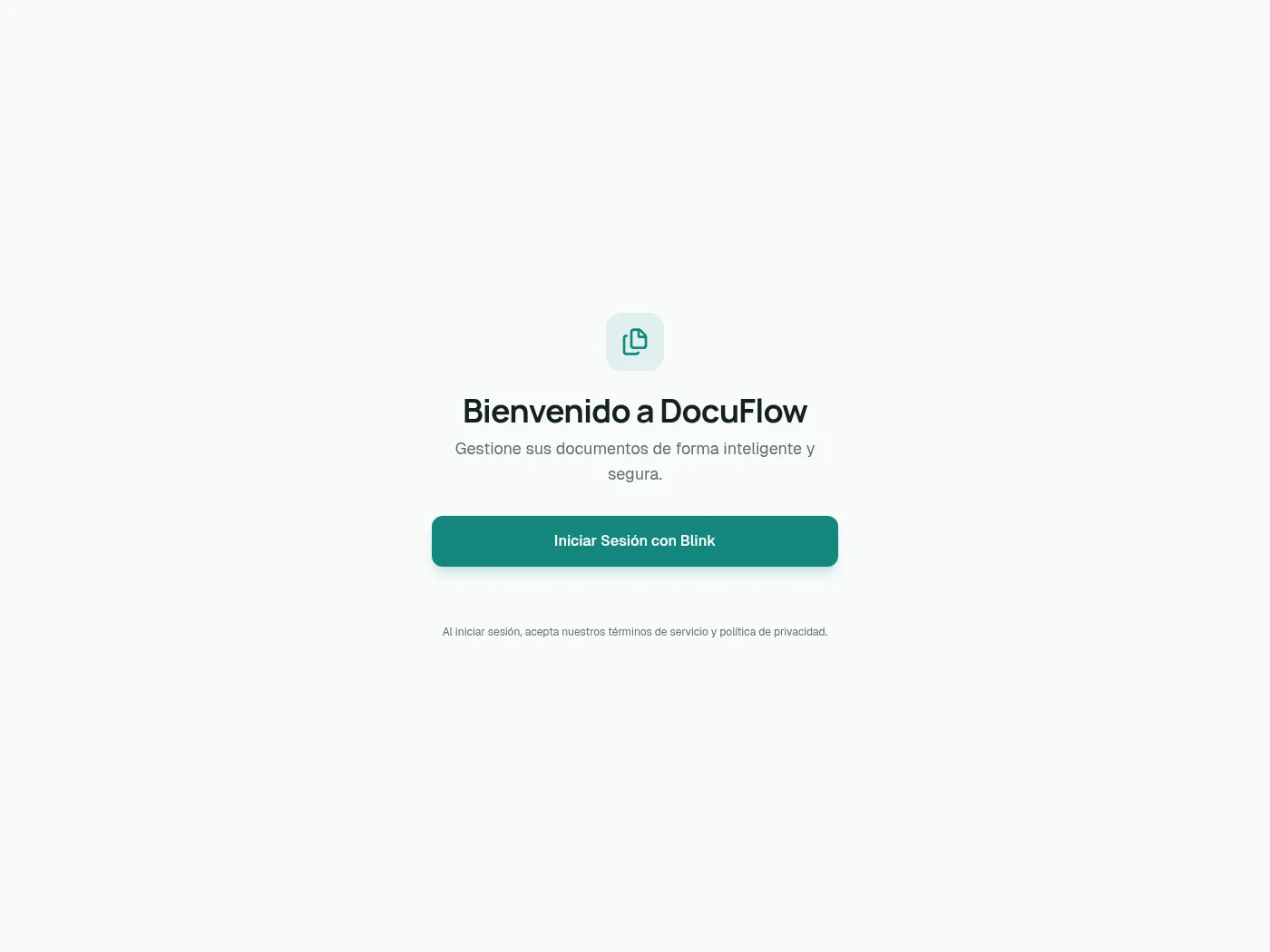 DocuFlow Web Portal