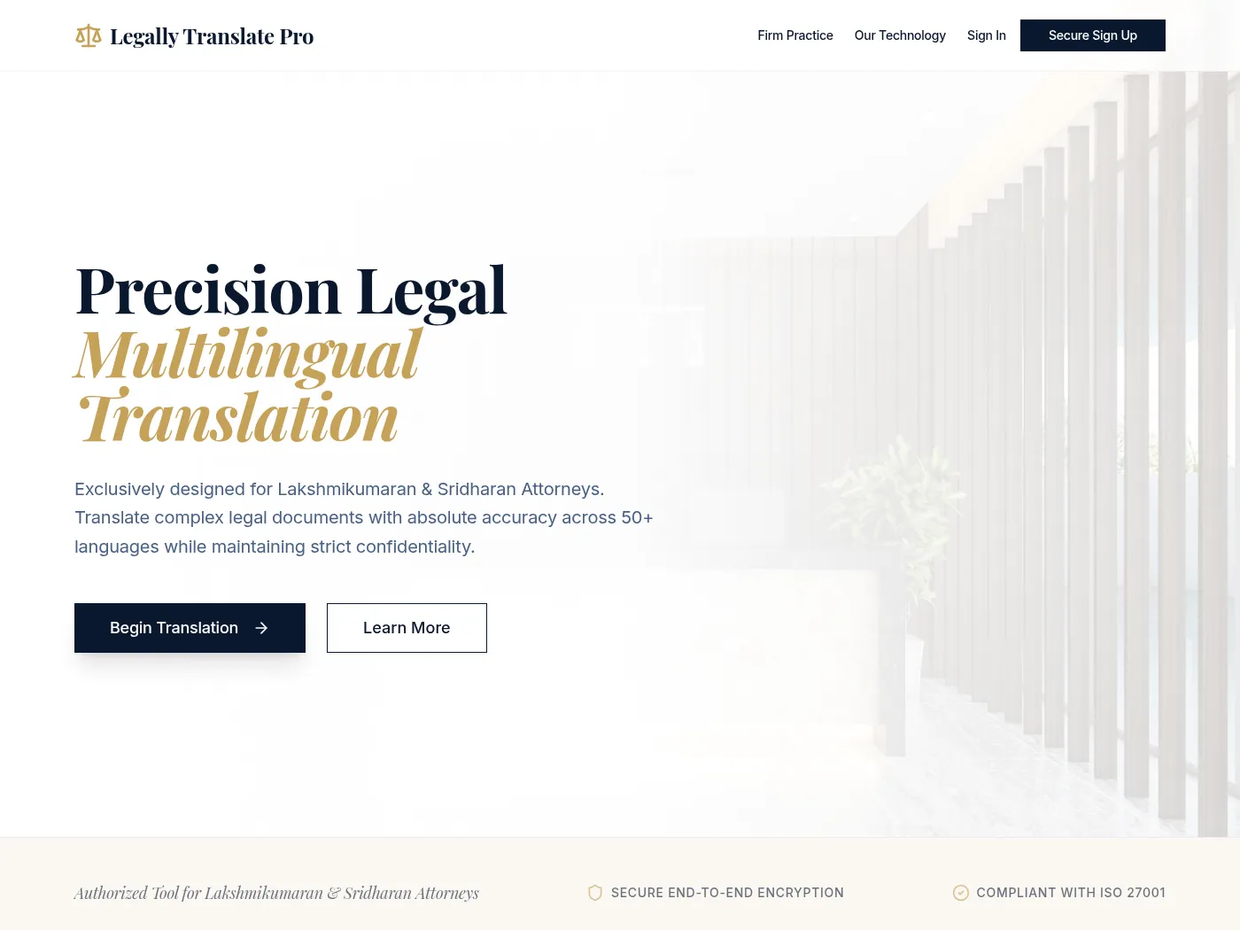 Legally Translate Pro