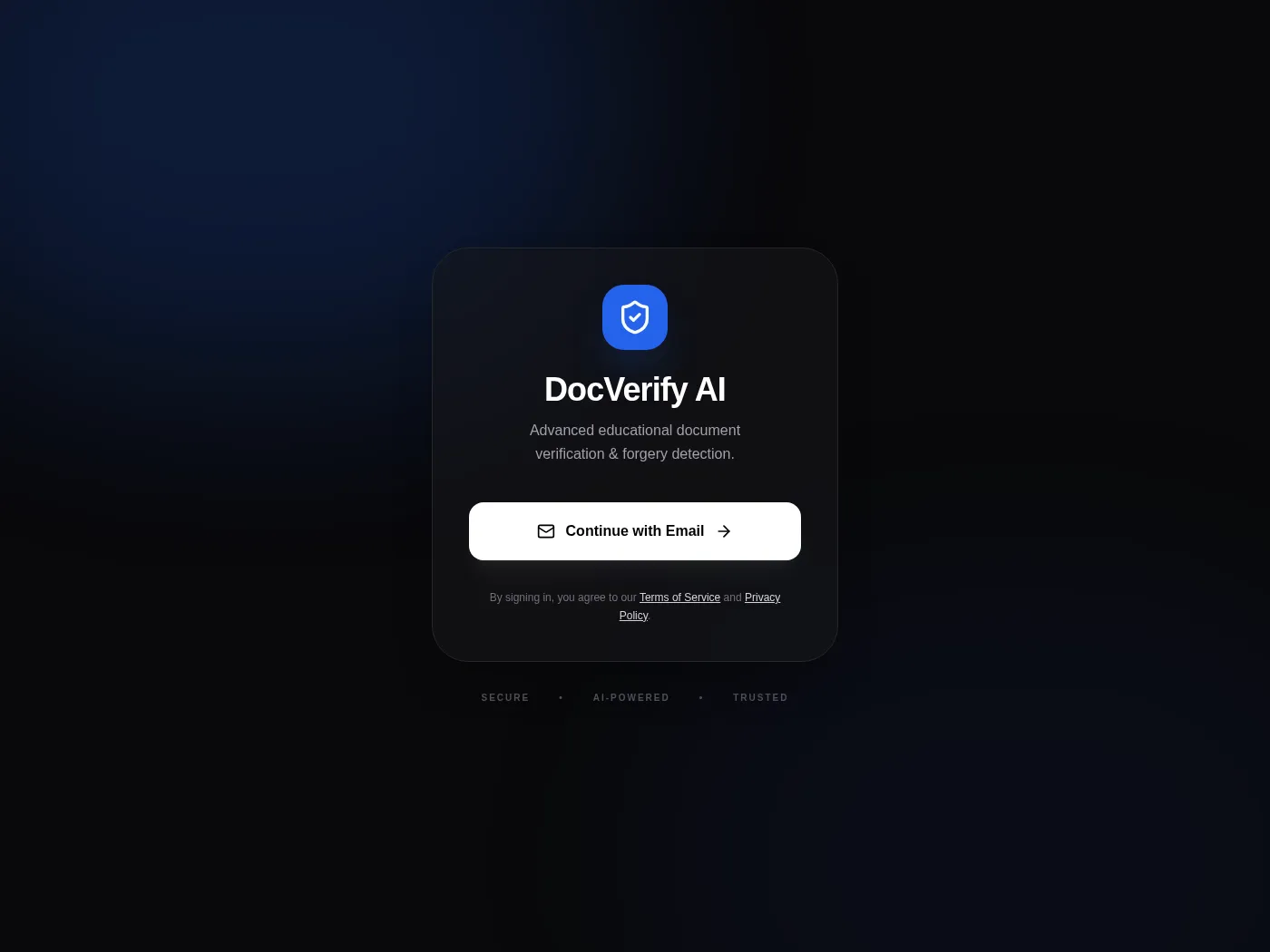 DocVerify AI Suite
