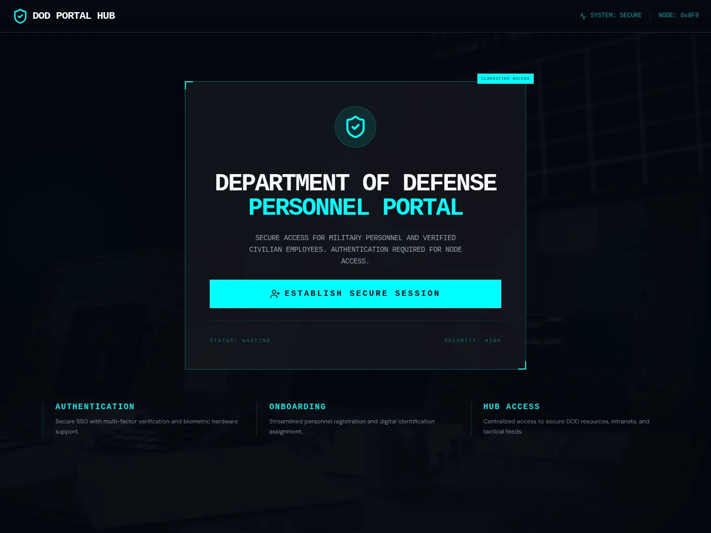 DOD Portal Hub