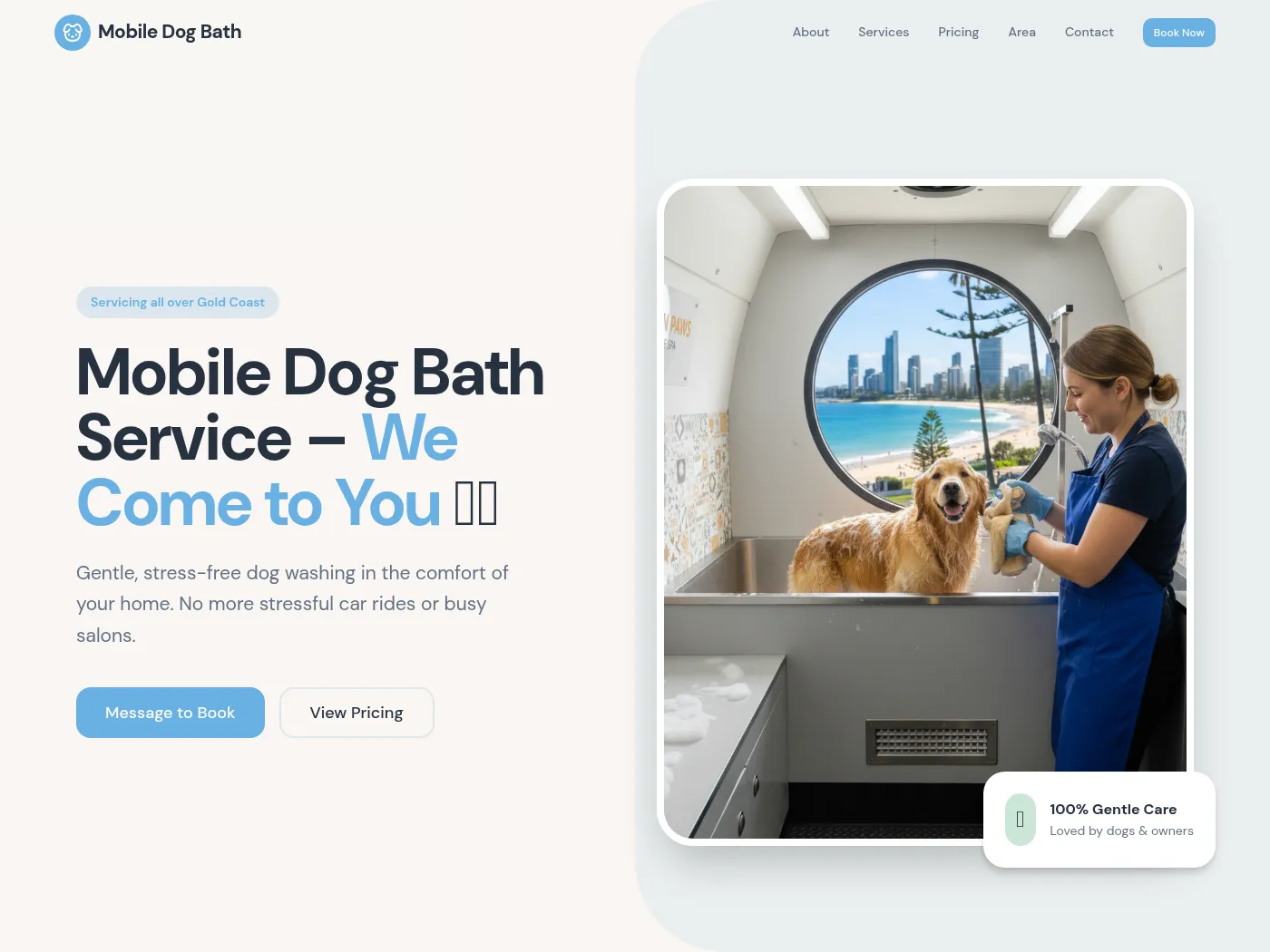 Gold Coast Dog Bath
