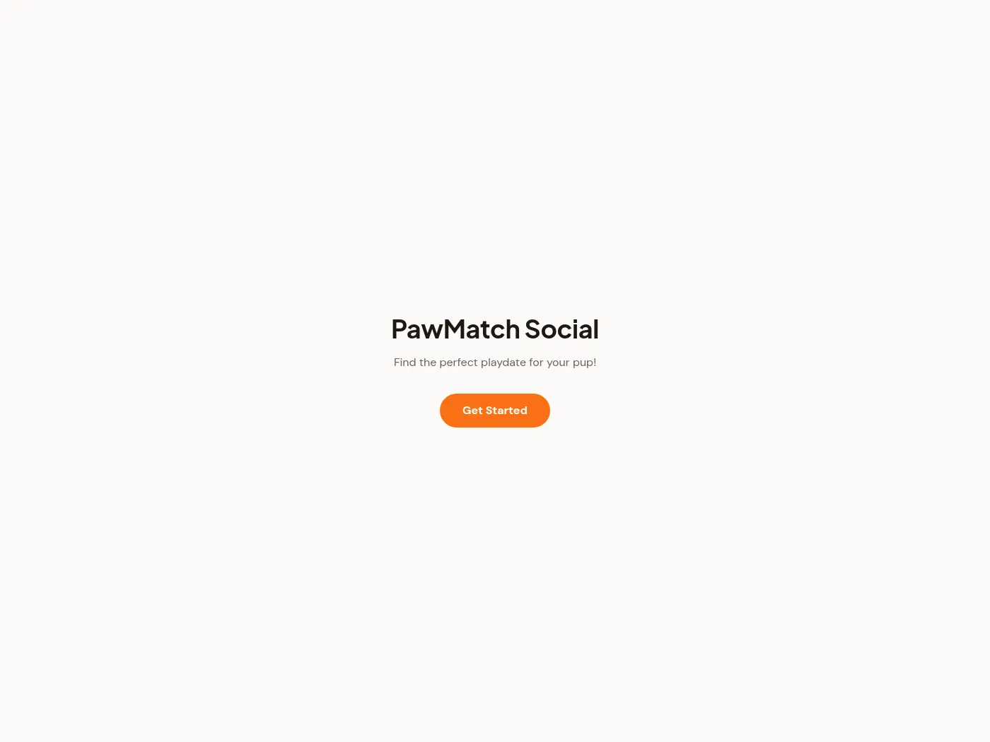 PawMatch Social