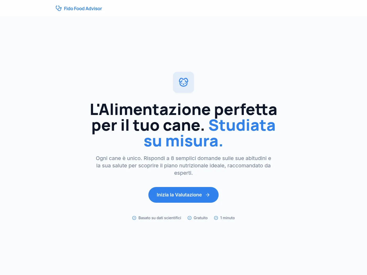 Fido Food Advisor