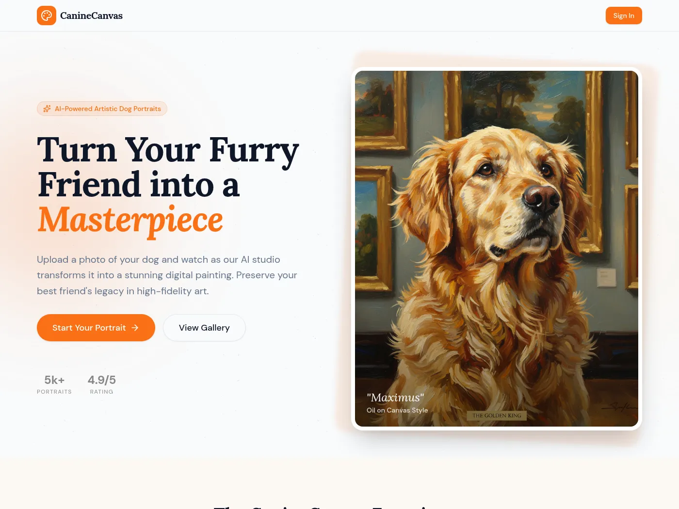 Dog Portrait Painter