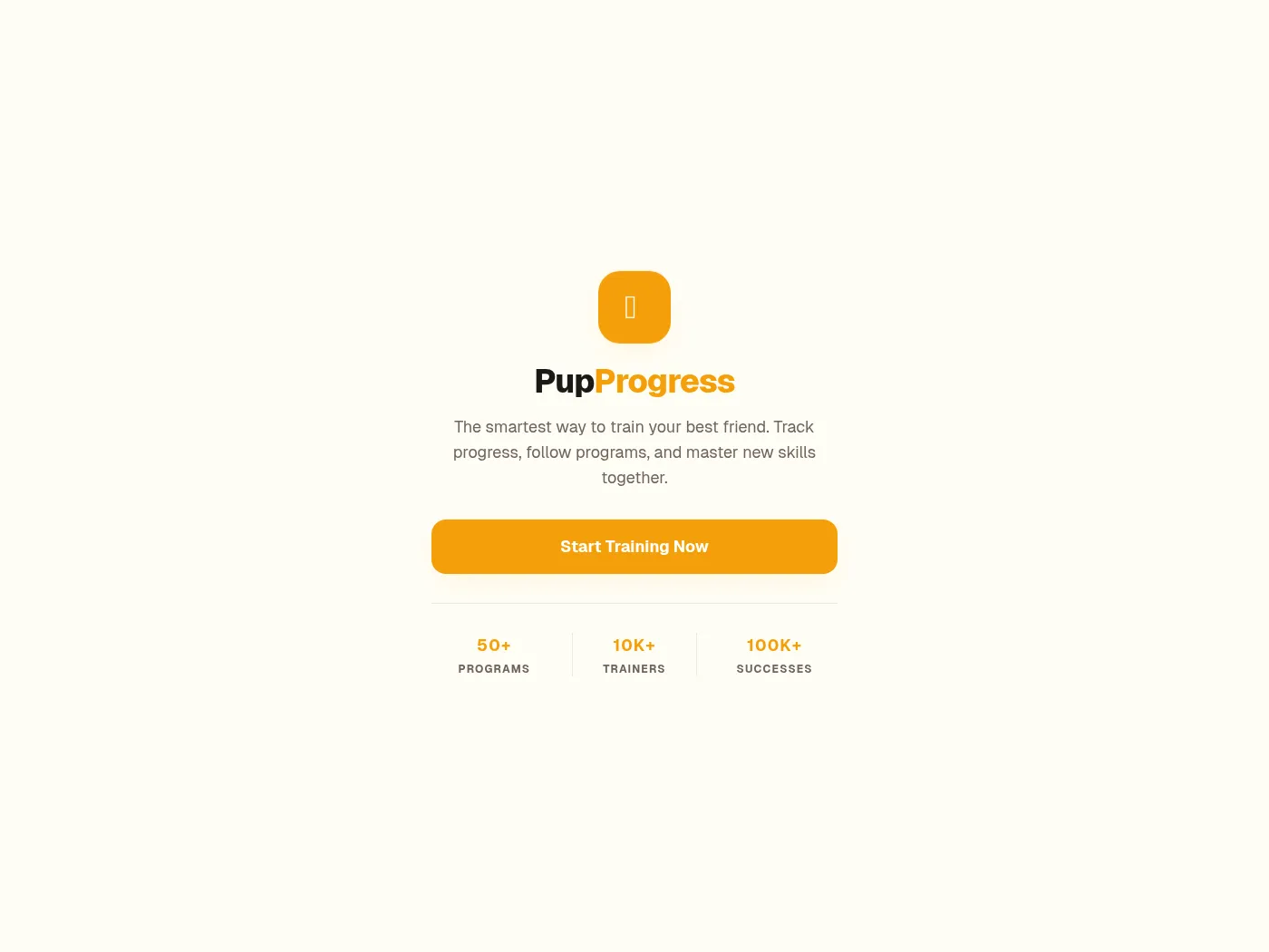 PupProgress Tracker
