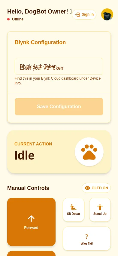 DogBot IoT Controller
