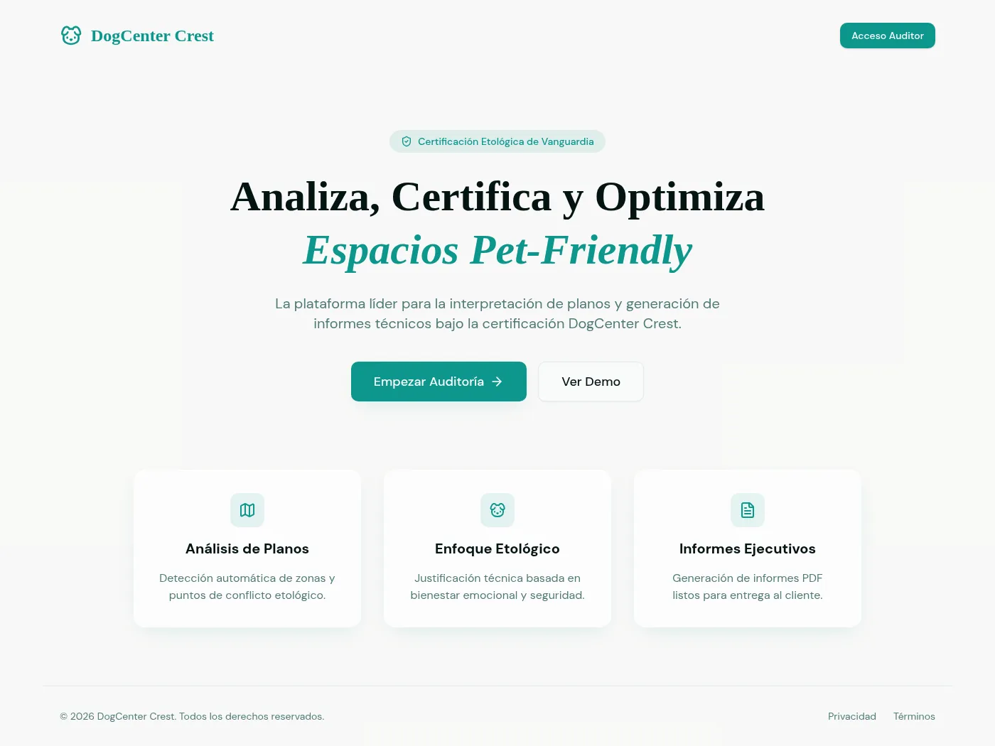 DogCenter Plan Analyzer
