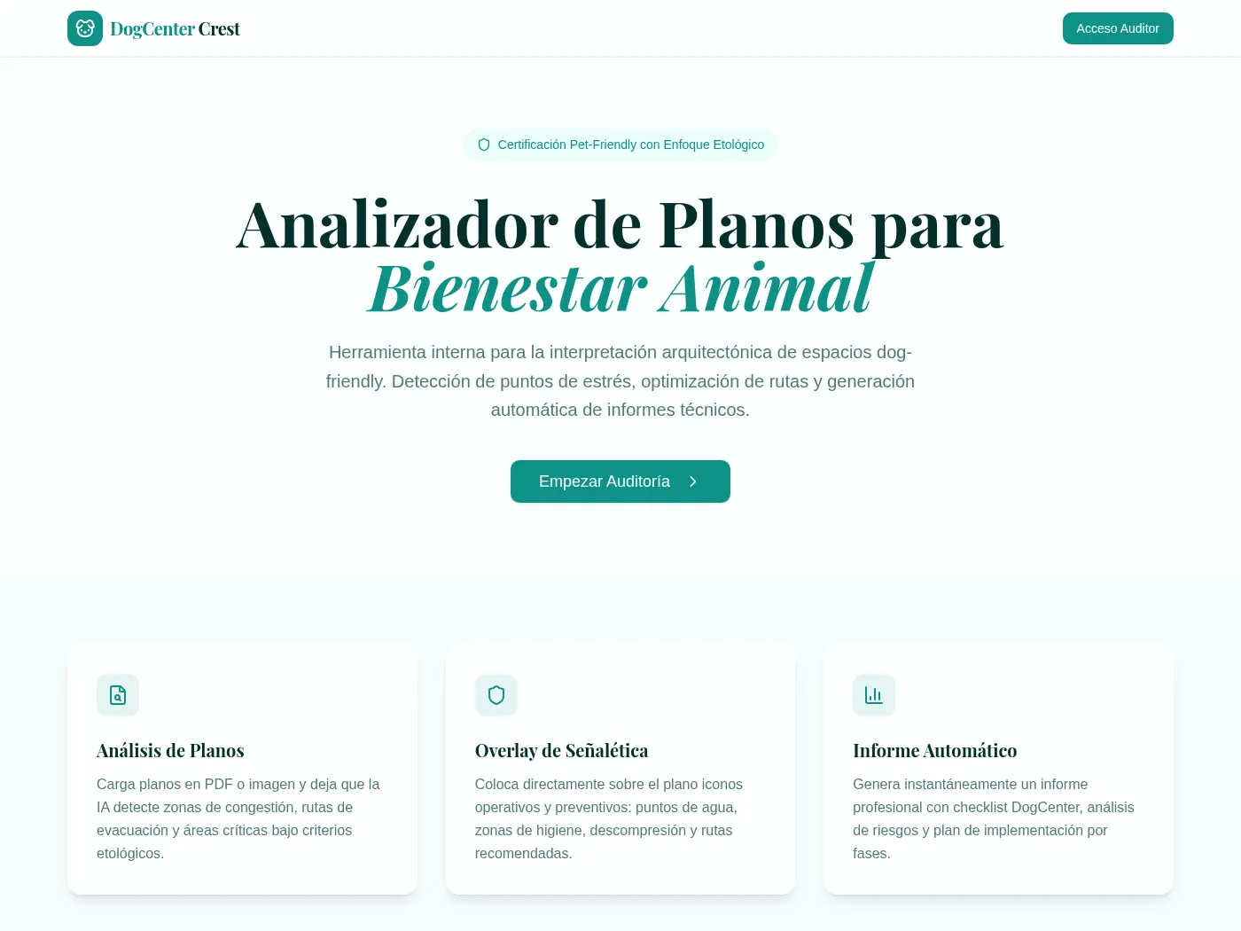 DogCenter Plan Analyzer
