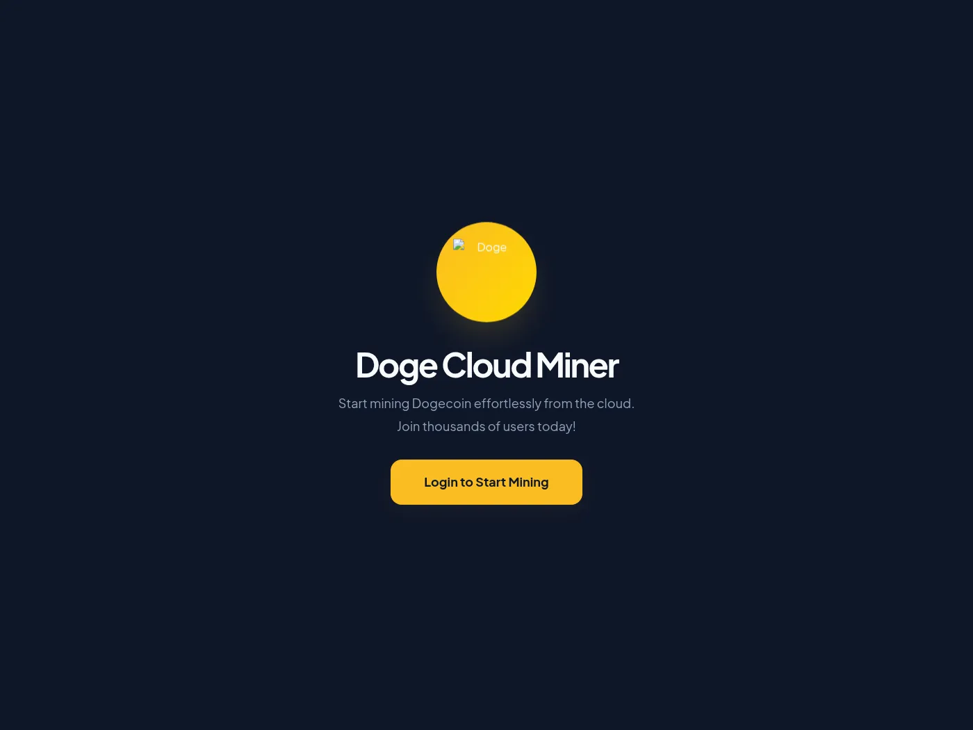 Doge Cloud Miner