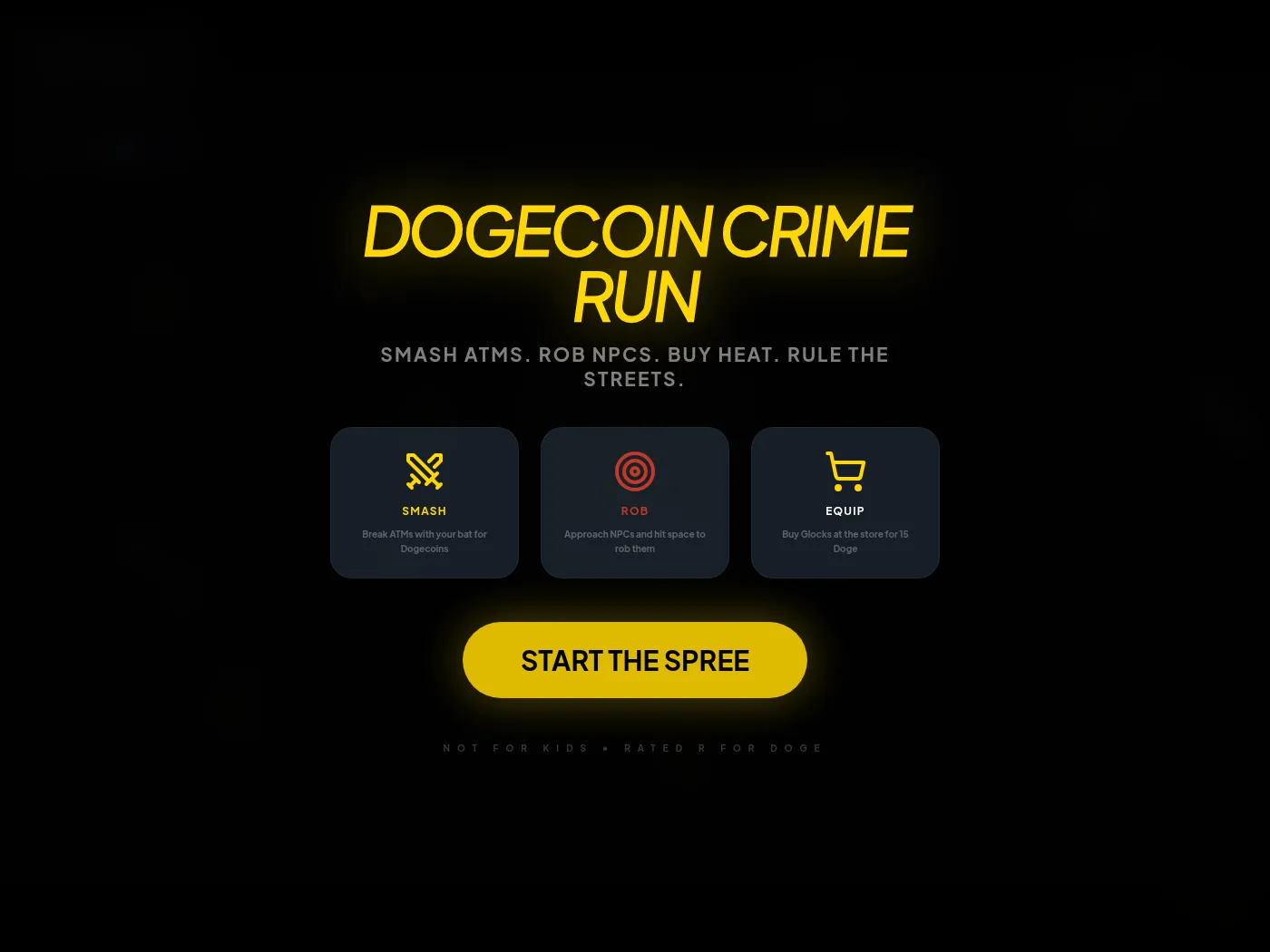 DogeCoin Crime Run