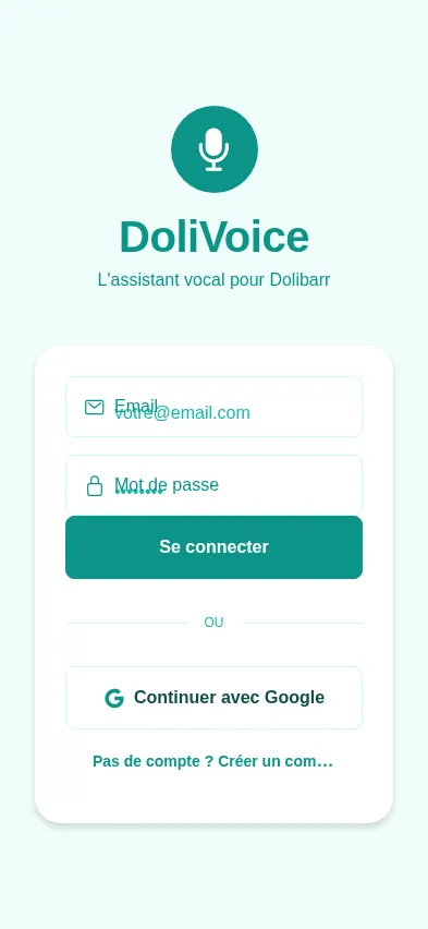 DoliVoice Assistant