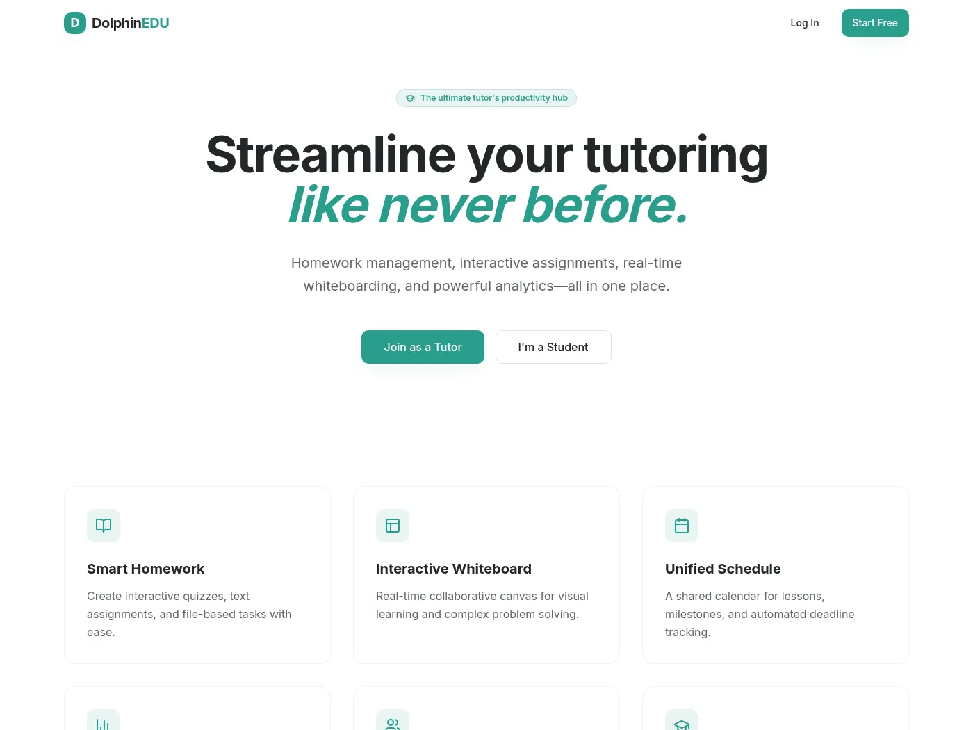 Dolphin EDU Organizer